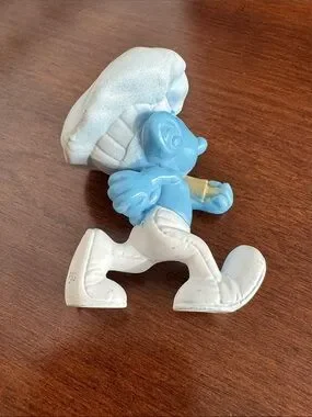 McDonald's | Toys | Mcdonalds Collectible Blue Smurf Baker Chef ...